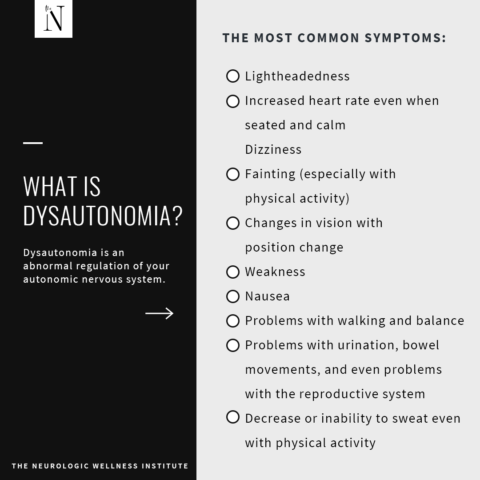What is Dysautonomia? | The Neurologic Wellness Institute